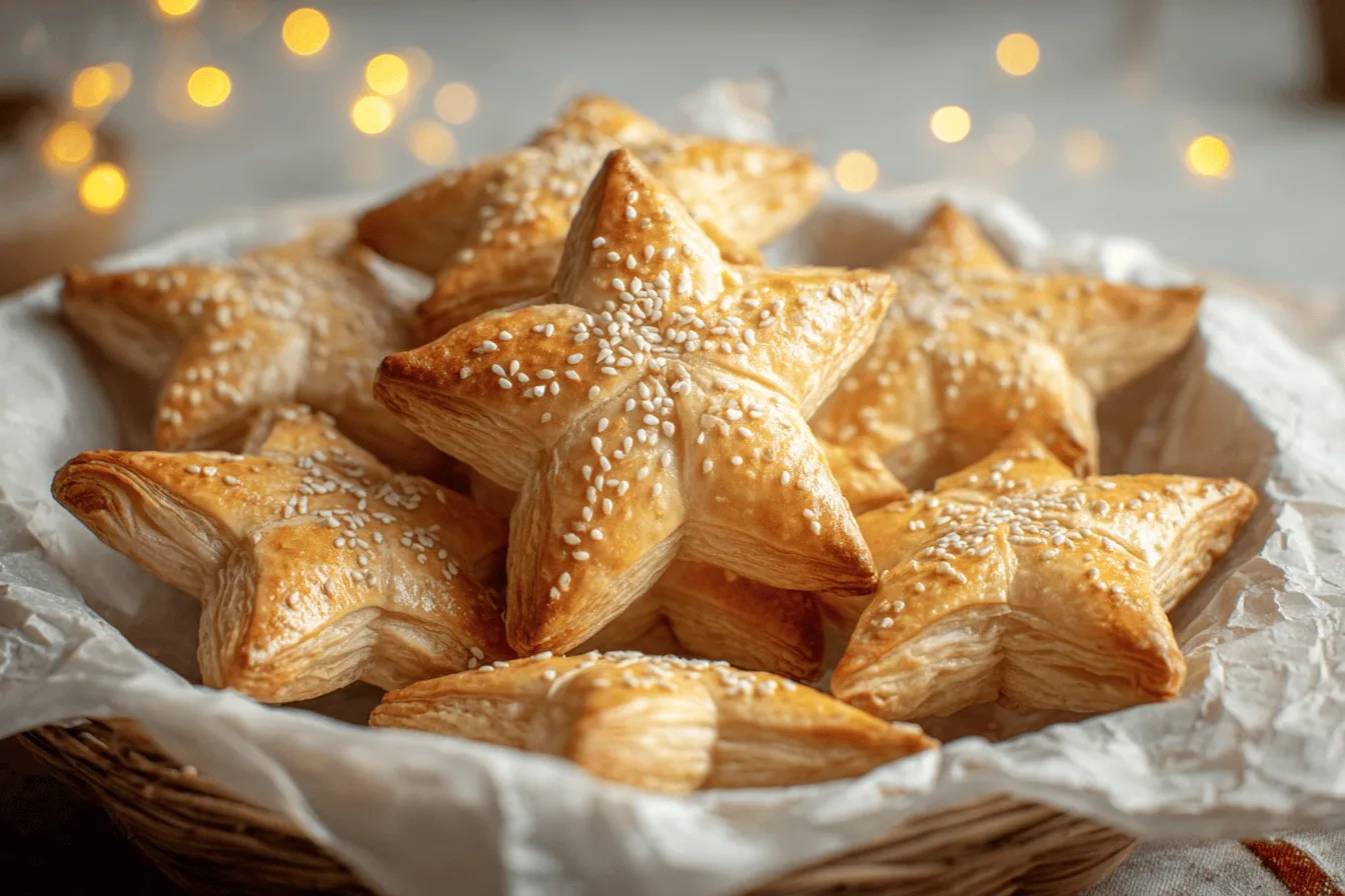 puff pastry star — Easy Snack Recipe